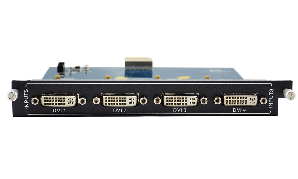 4-Input DVI card for Modular matrix