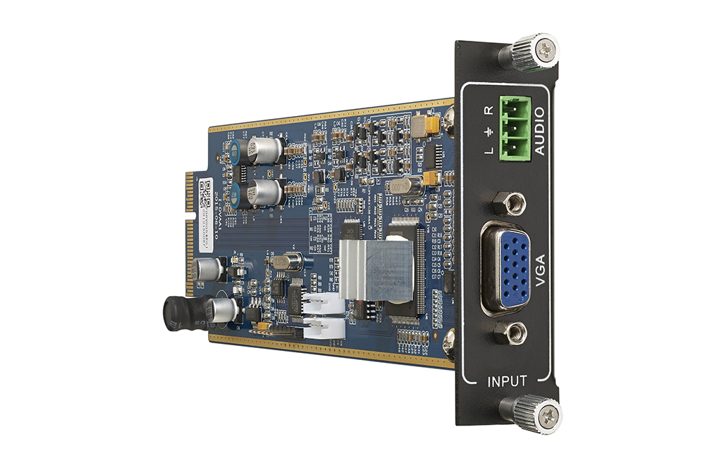 Flexible One Input VGA card with Audio