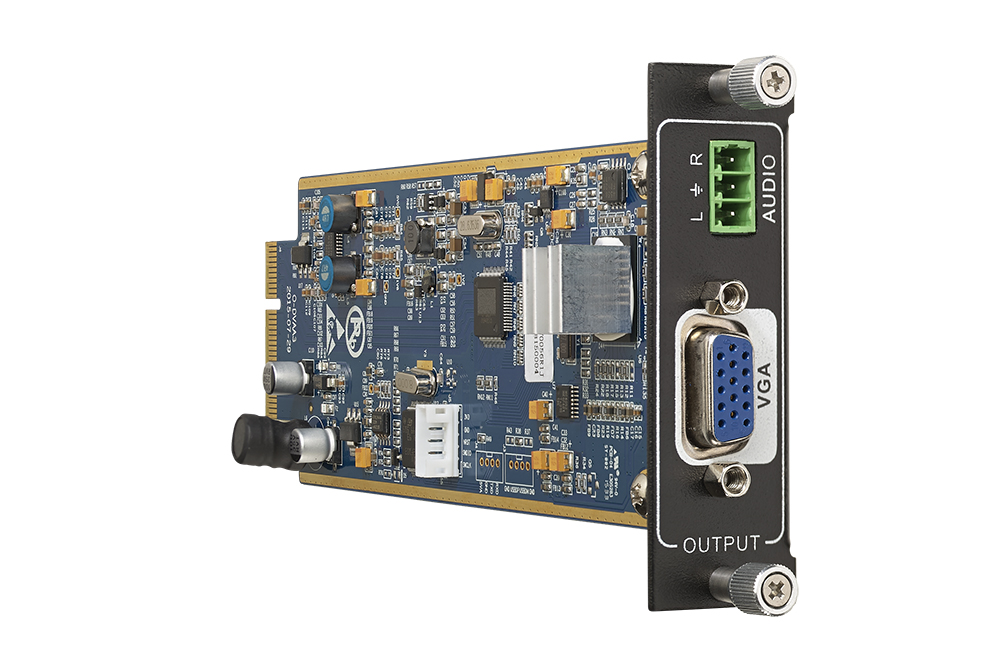 Flexible One Output VGA card with Audio