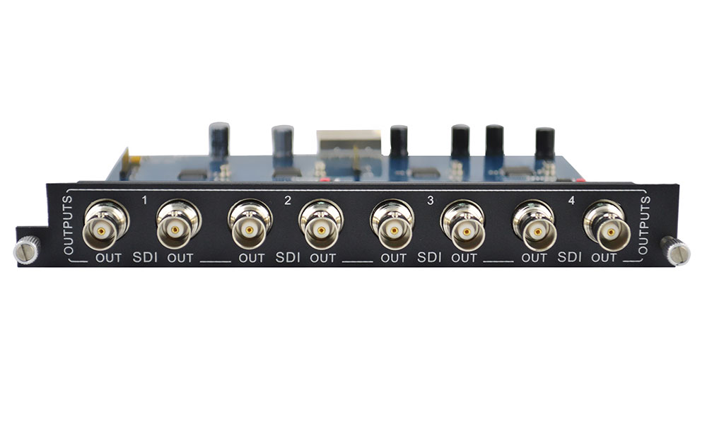 4-Output SDI card for Modular matrix