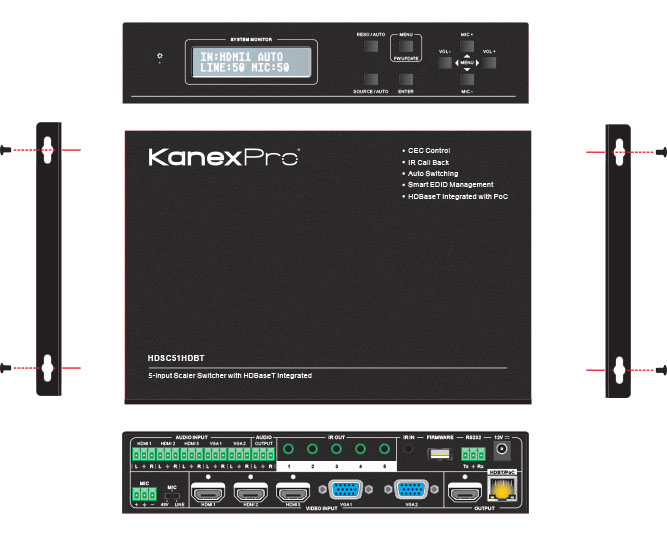 HDBaseT™ Presentation Switcher & Scaler - Discontinued